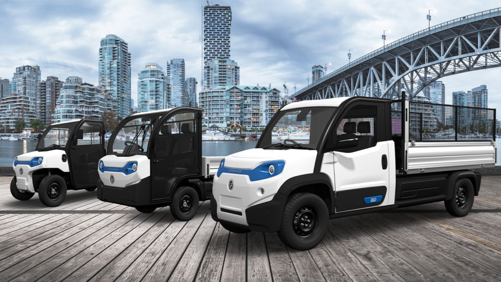 Les véhicules utilitaires électriques GOUPIL traversent la Manche